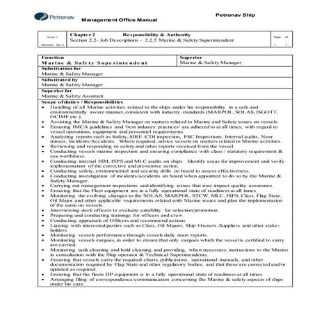 Job Description | DOCX | Cruises | Travel Type