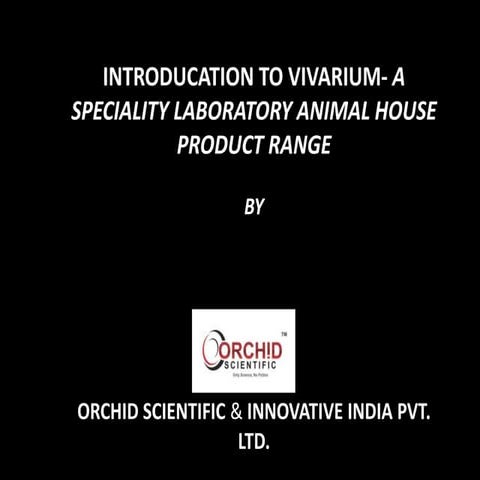 Lab Animal House - Vivarium Presentation | PPTX