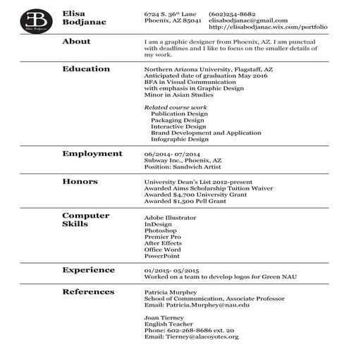 Bodjanac_Elisa_Resume | PDF