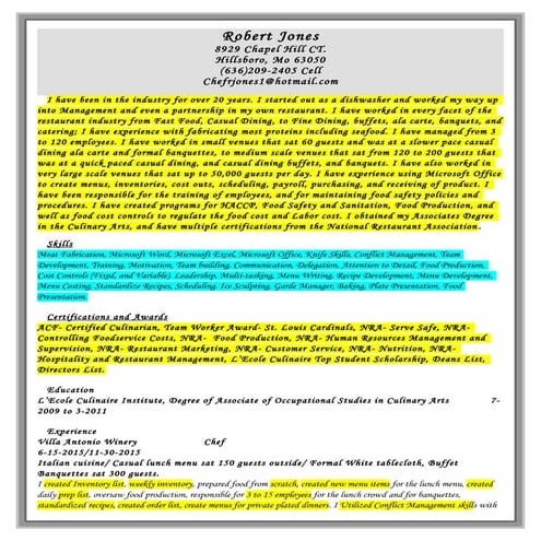 Robert Jones new resume 2016 | PDF