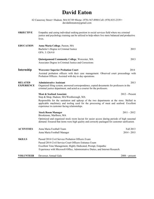 Resume | PDF