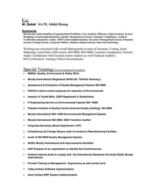 Resume | PDF