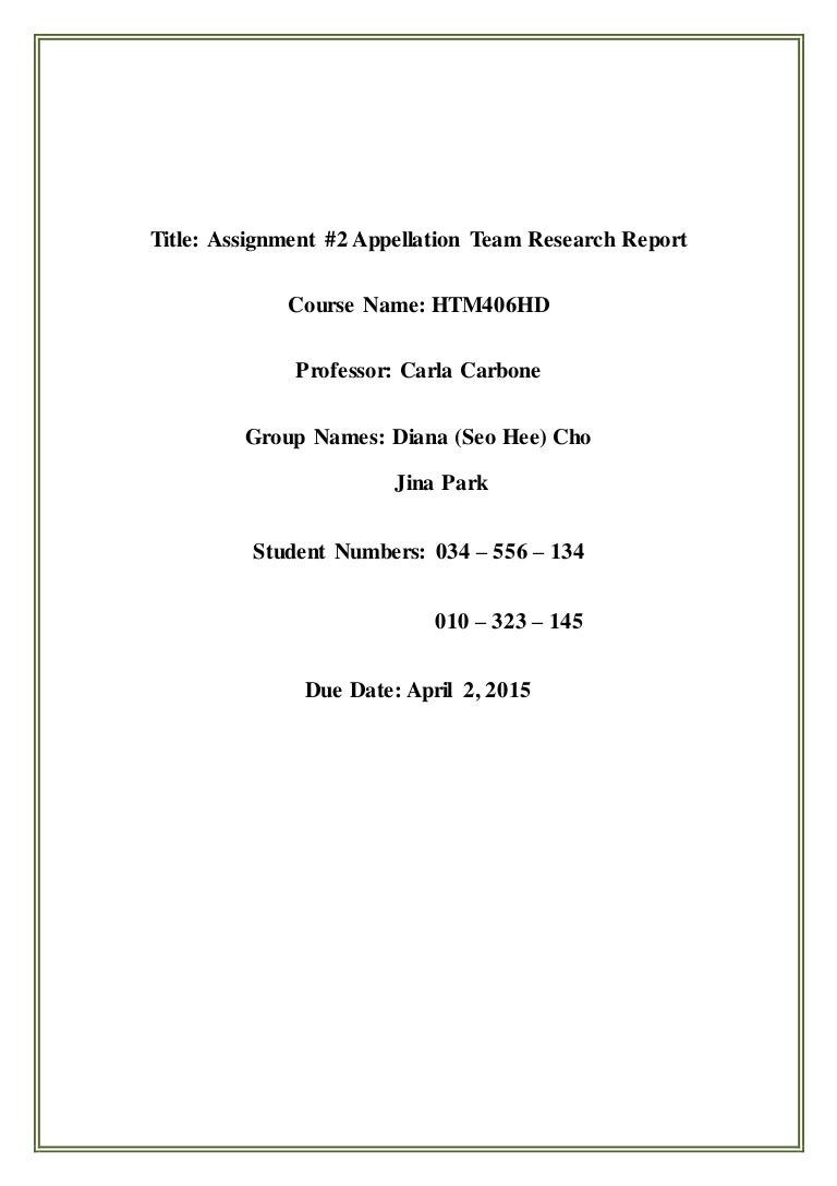 ASSIGNMENT 2 PORTUGAL REPORT