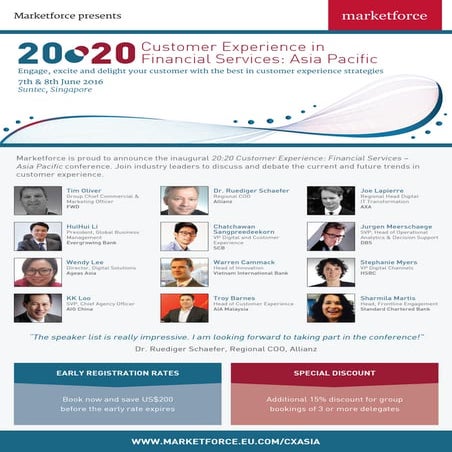 Customer Experience in Financial Services Asia Pacific Brochure | PDF ...