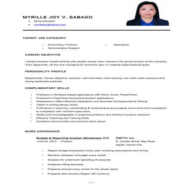 MARQUEZ Resume. | DOCX