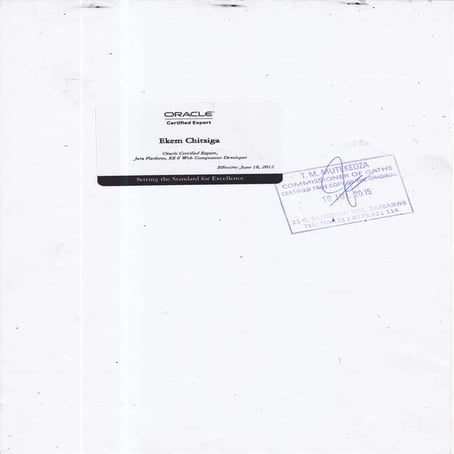 Java Certificate1 | PDF