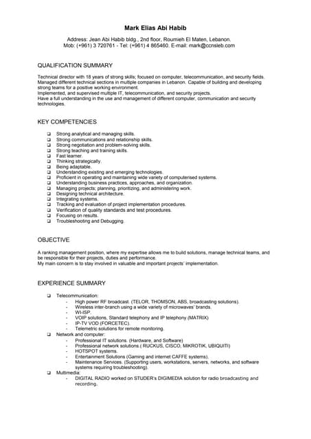 Guillermo Javier resume_v.6.0 | PDF