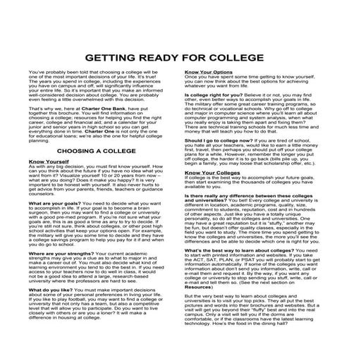GETTING READY FOR COLLEGE 2 | DOC