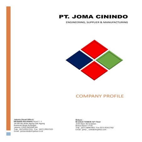 company profile joma | PDF