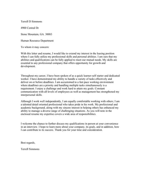 MATT RUPP COVER LETTER | DOC