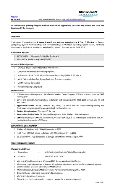 Ganeshkumar Resume | PDF