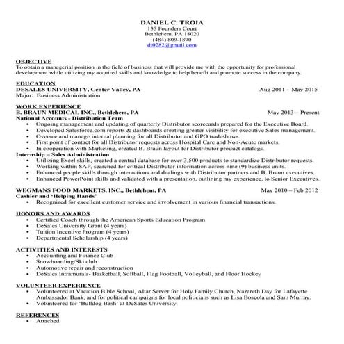 Bob Seymour Resume 2016 | DOCX