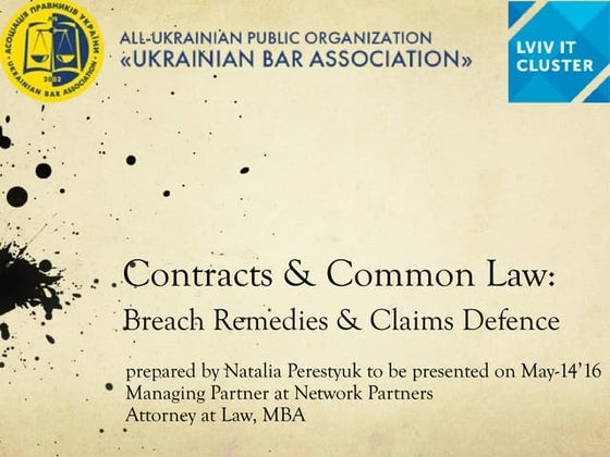 Contract law | PPT