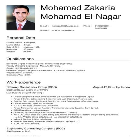 Amin's CV | DOCX