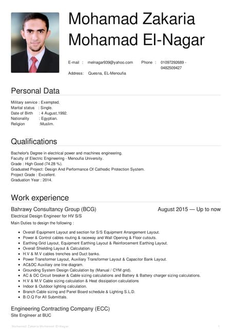 Waqas qasim New Cv | PDF