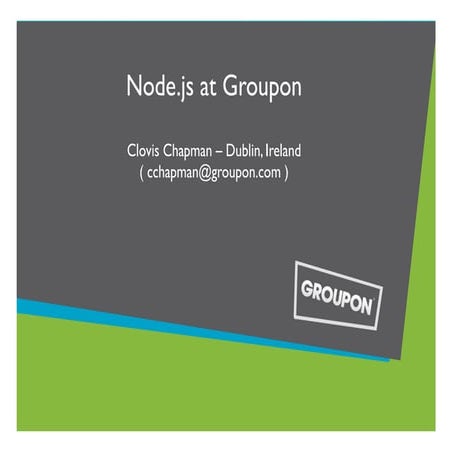 nodeconf-eu | PDF | Web Development | Internet