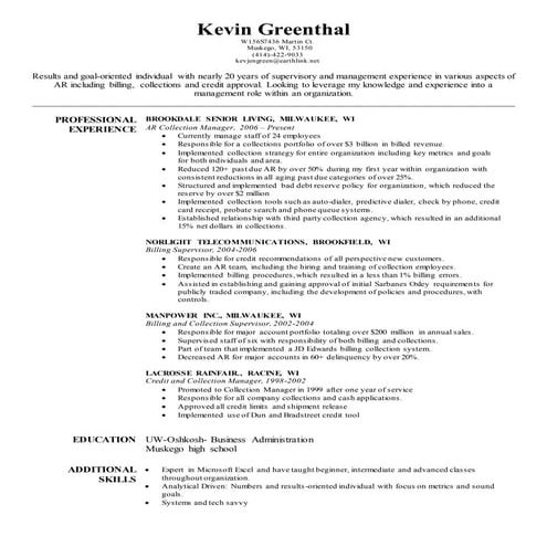 RESUME Kevin | DOCX