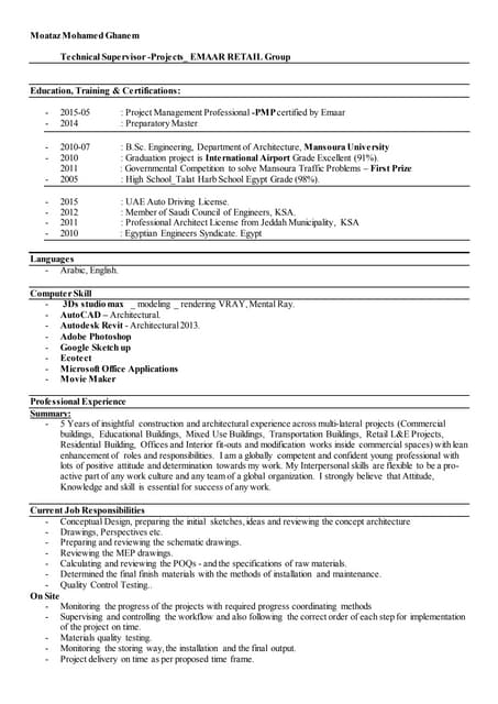 Brahma_CV_Pre_&_Post_Contracts_-_6 yrs_Exp | DOC | Civil Engineering Industry | Industries