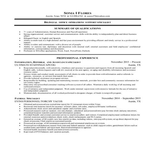 Bertha Johnson Resume | DOC