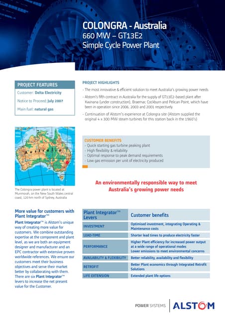 keppel-2-ka26-combined-cycle-power-plant-singapore | PDF | Power and ...