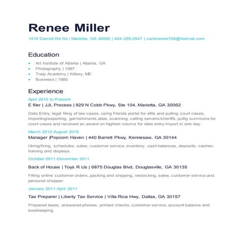 Lehman Resume5 | DOC