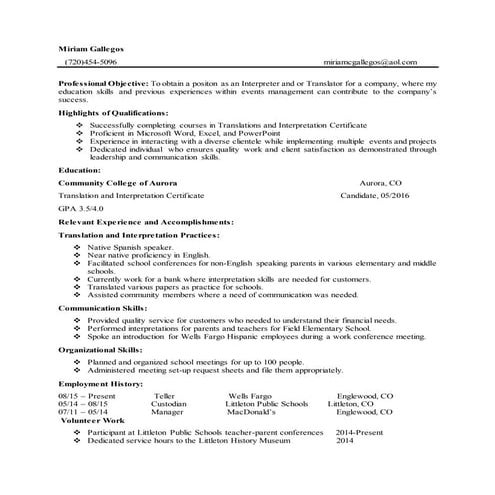 resume2 | PDF