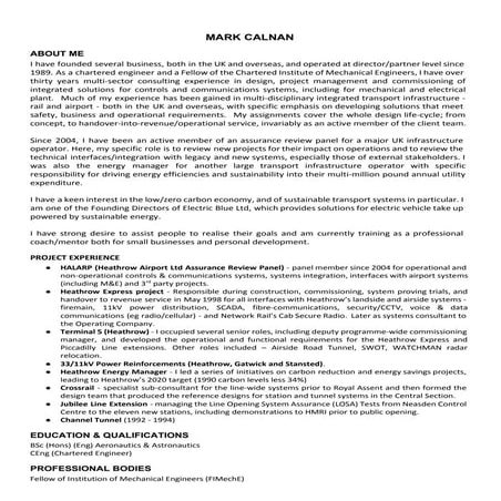 General résumé - MDC - 2016 | PDF