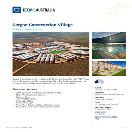 Gorgon-Construction-Village | PDF