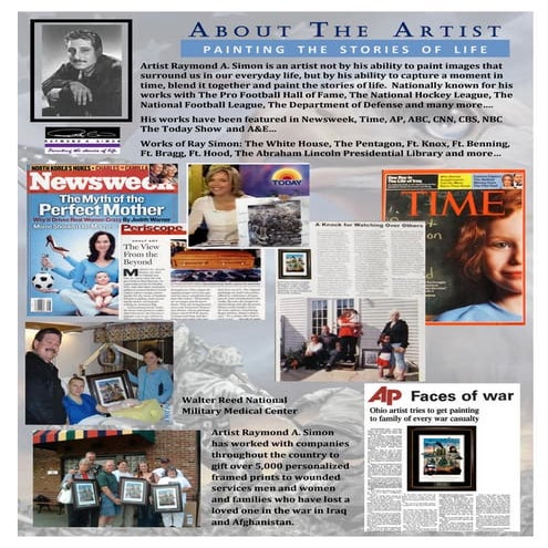 RAYMOND SIMON PAINTING THE STORIES OF LIFE | PDF