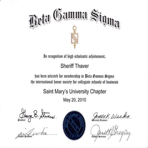 Beta Gamma Sigma | PPT