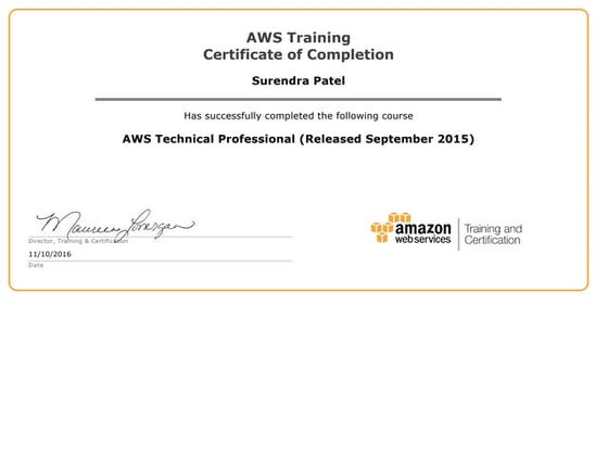 certificate_Technical Professional | PDF