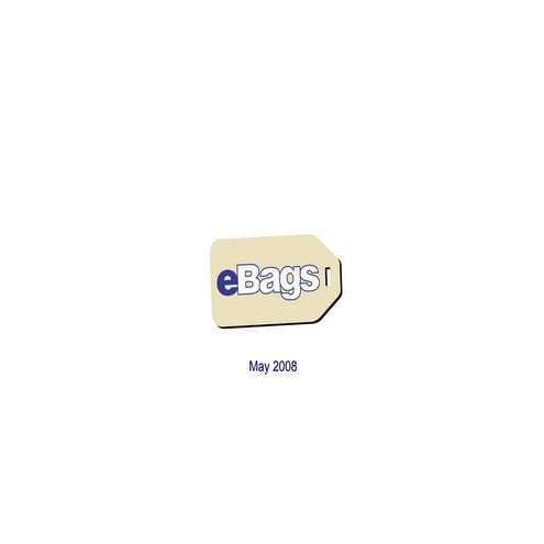 eBags May 2008 | PDF
