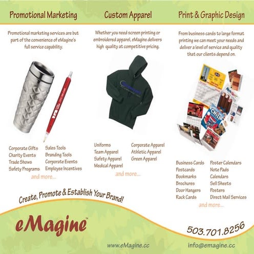 eMagine Brochure | PDF