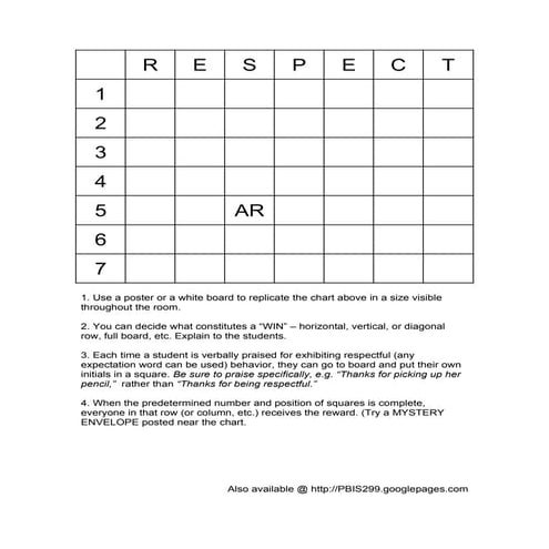 Character Bingo, Alan Robinson | PDF