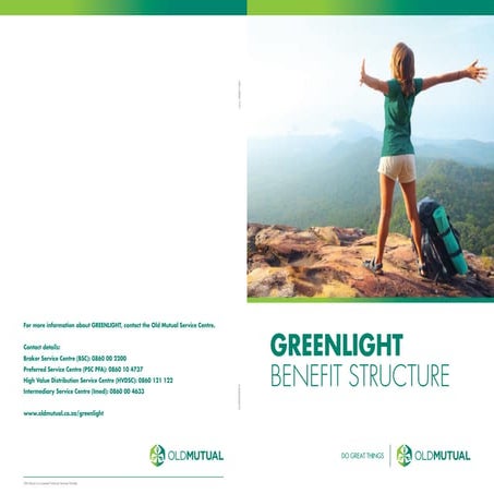 GREENLIGHT Benefit Structure Eng | PDF | Government Support and Welfare ...
