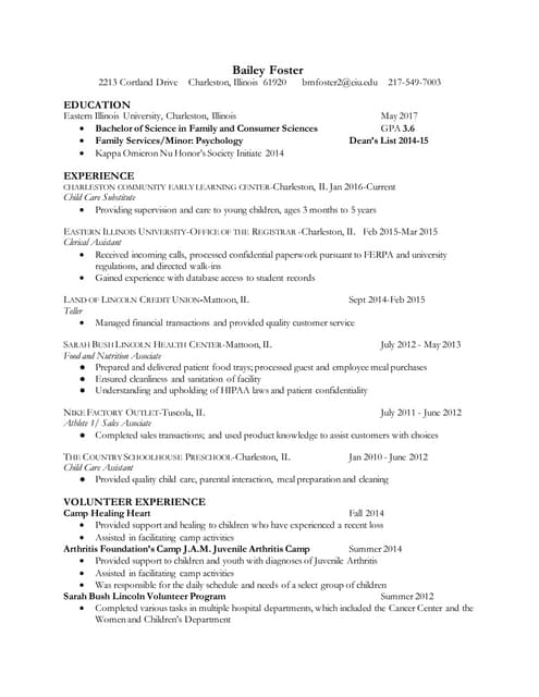 Resume | PDF
