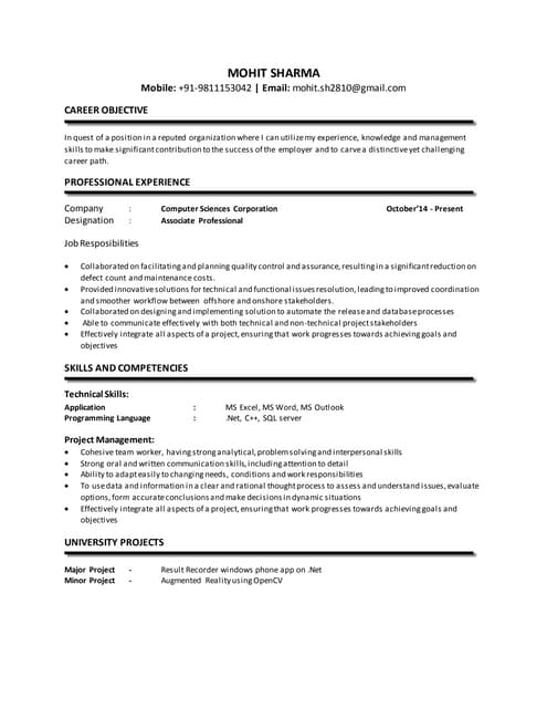 Resume_Rajeev | PDF