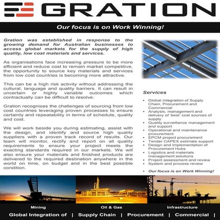 Gration Capability Brochure v1.0 | PDF