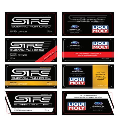 Membership Card Design | PDF