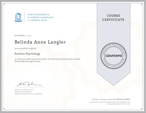 Psychology Certificate | PPT