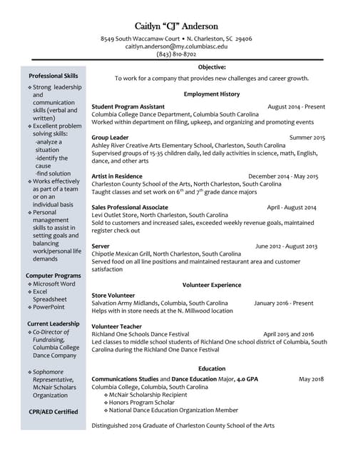 Resume Final | RTF