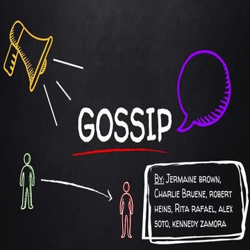 Gossip | PPTX