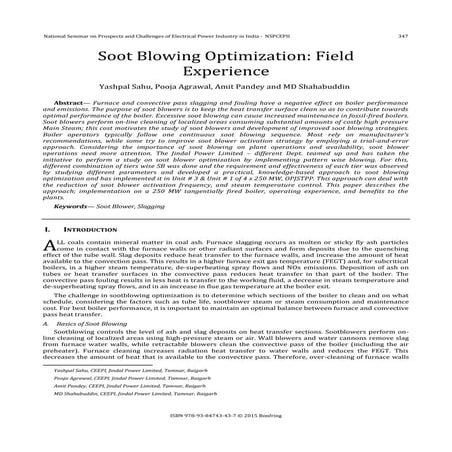 Steam blowing procedure | PPS
