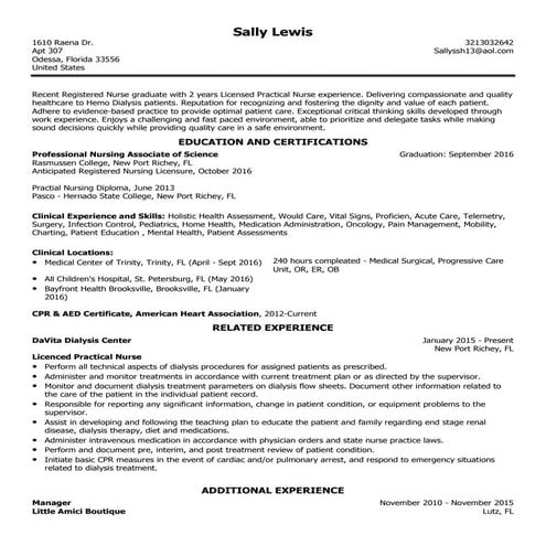 RN - prof profile | PDF