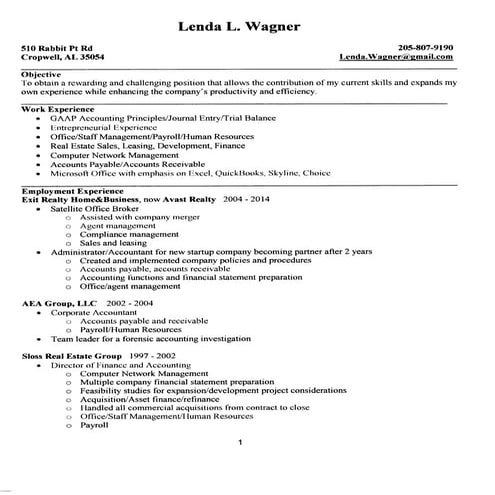 Sue's Resume | DOCX