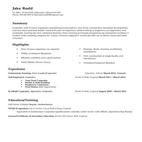 Jake Rodd presentations