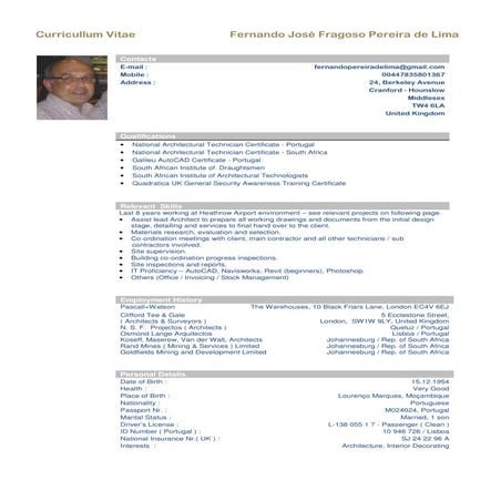 Resume_Fernando_2016 | PDF