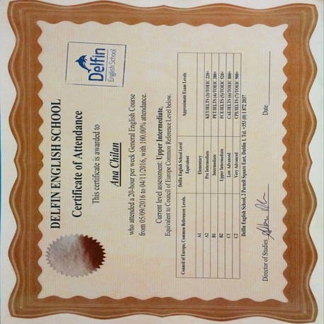 Ireland Certification - English Program | PDF