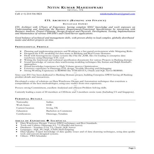 Nitin_resume | PDF
