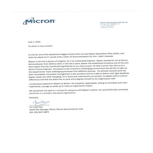 Micron Testimonial | PDF